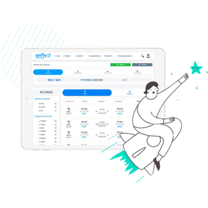 Optimiza la gestión de viajes corporativos | Onfly